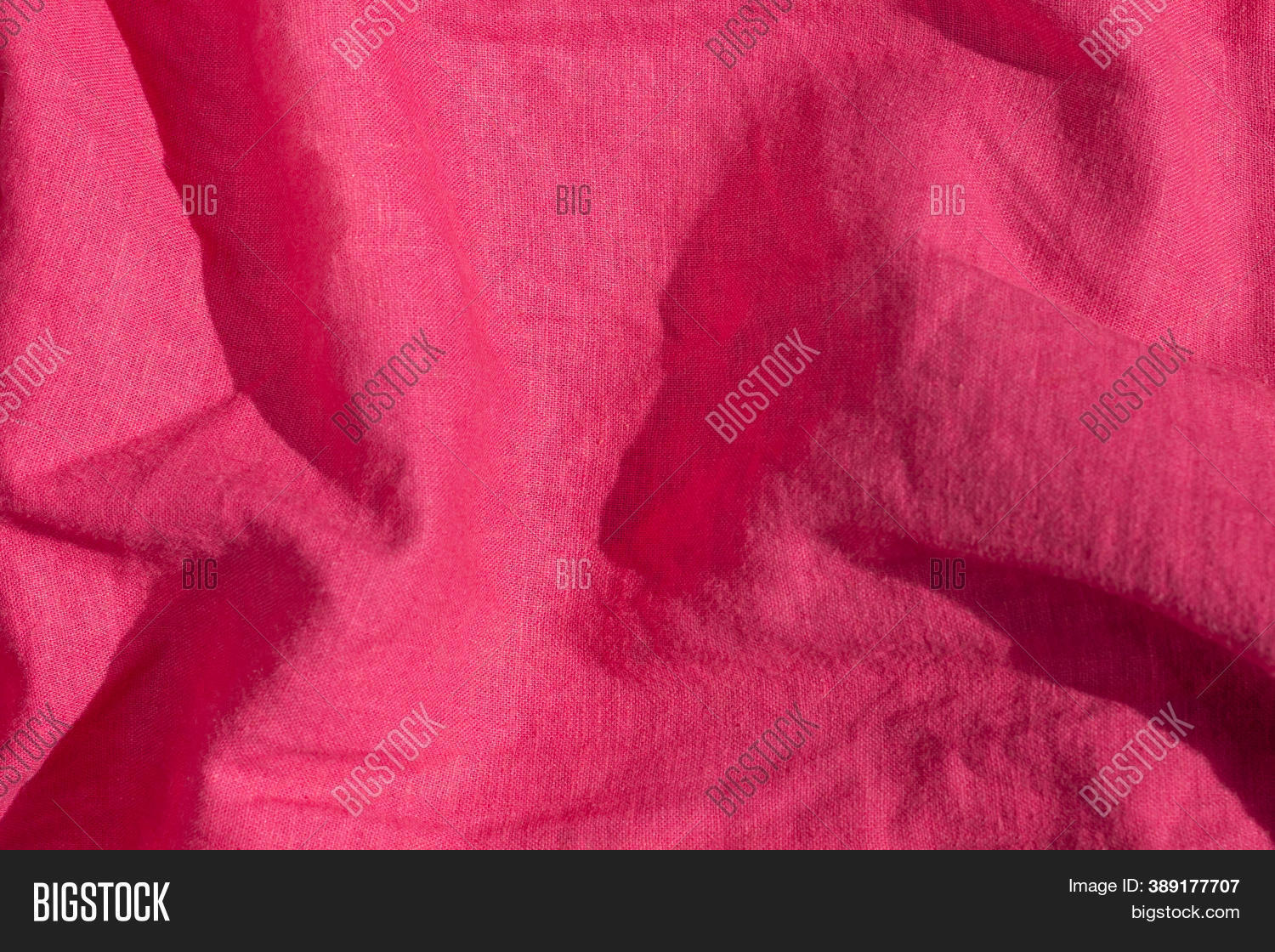 Pink Linen Fabric Image & Photo (Free Trial) | Bigstock