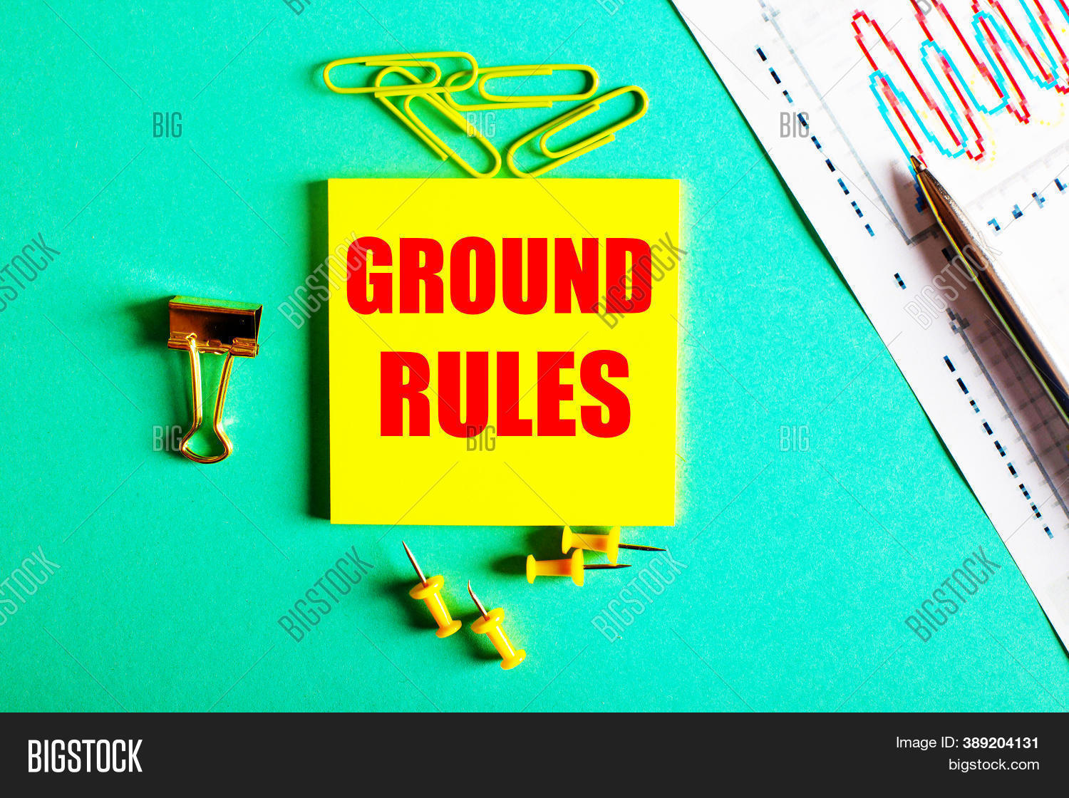 Ground Rules Written Image & Photo (Free Trial) | Bigstock