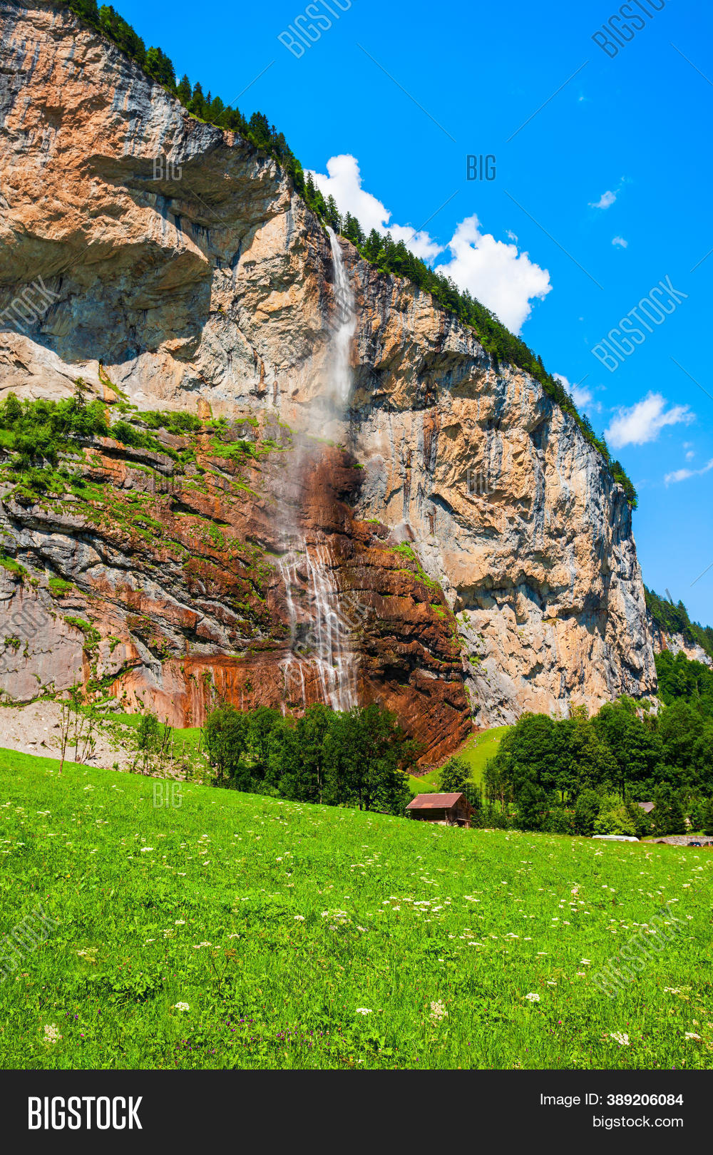 Staubbachfall Image & Photo (Free Trial) | Bigstock