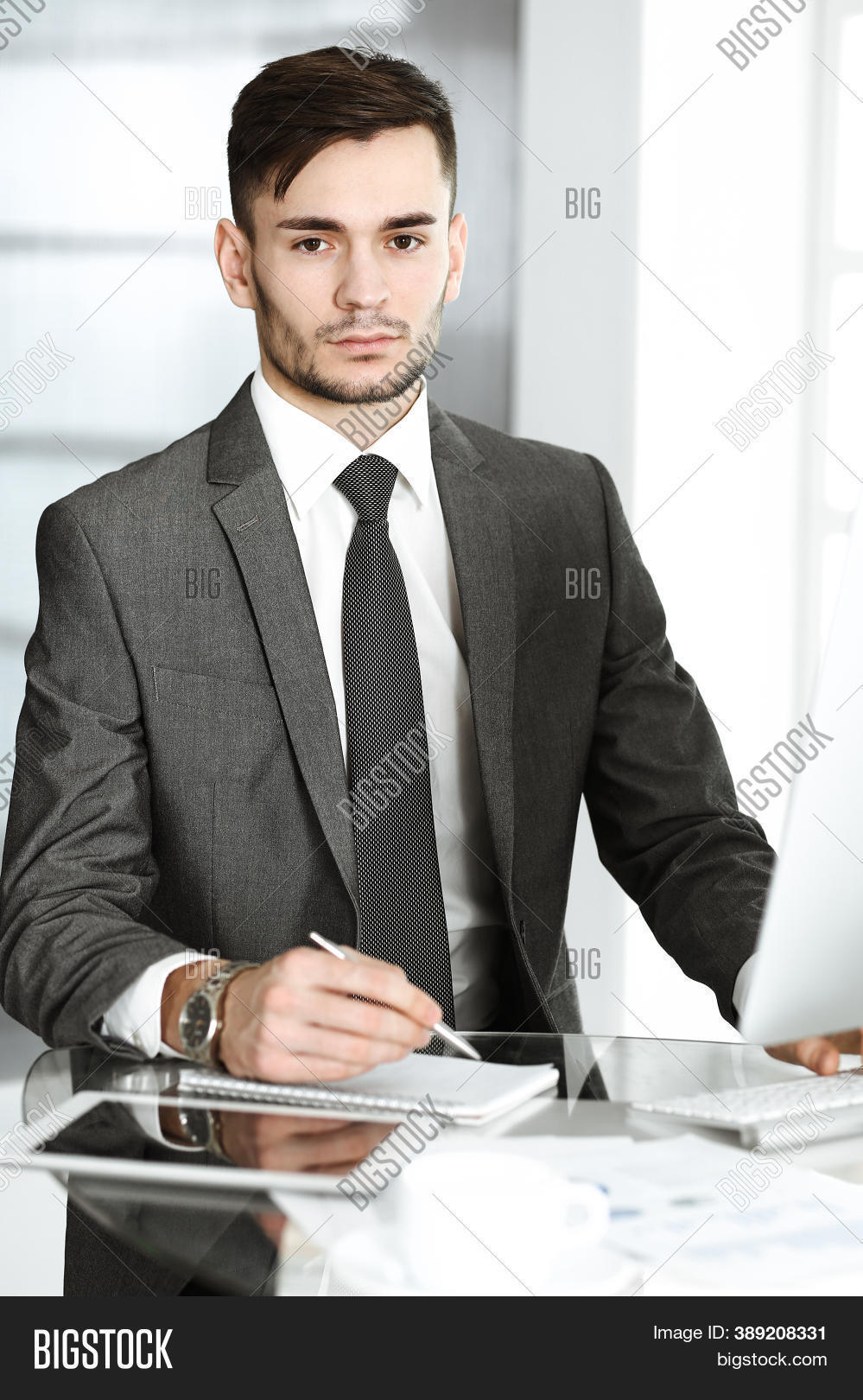 Businessman Working Image & Photo (Free Trial) | Bigstock