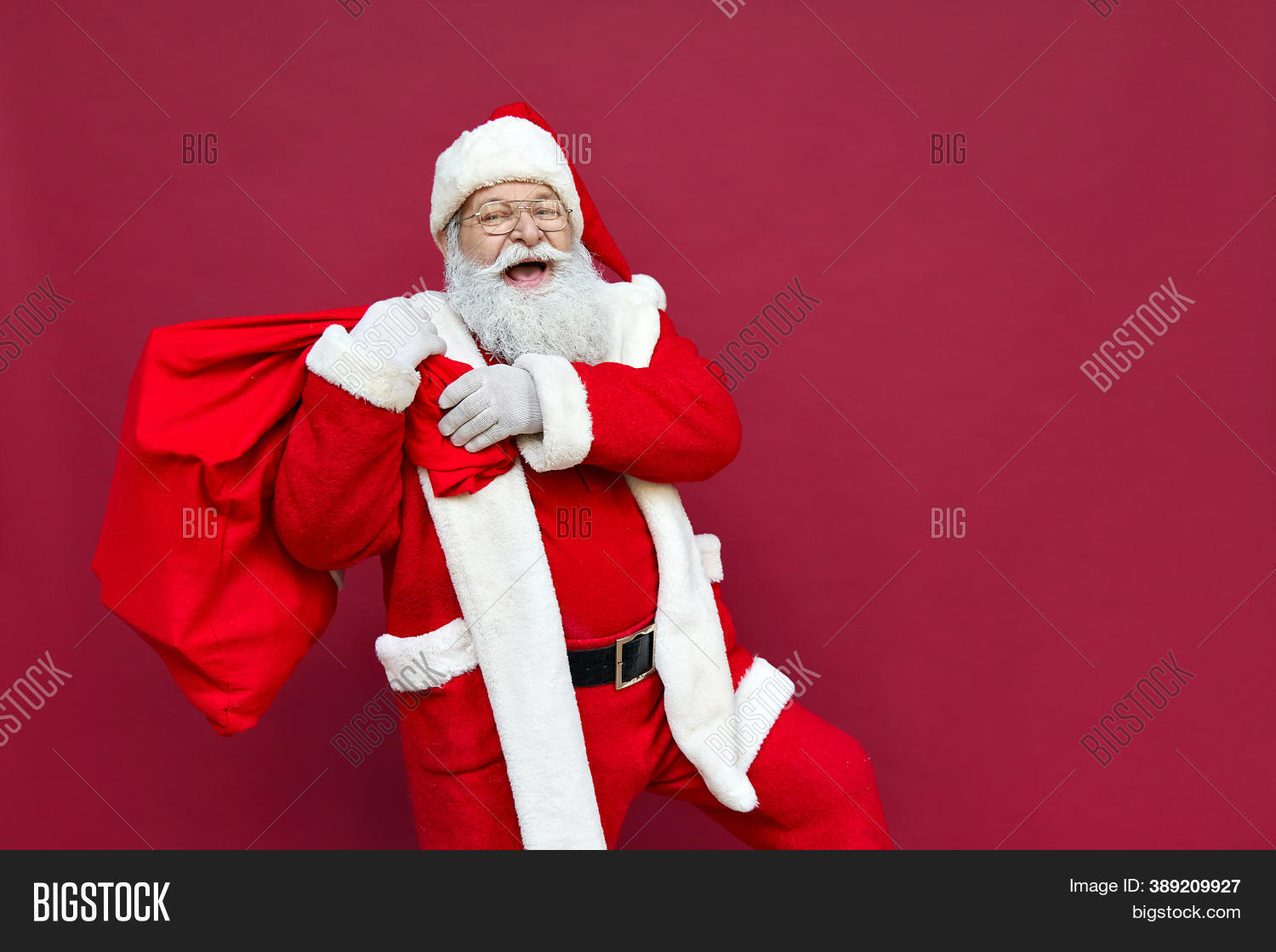 Happy Old Funny Santa Image & Photo (Free Trial) | Bigstock