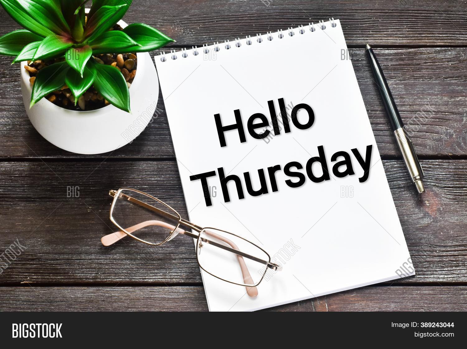 Hello Thursday. Image & Photo (Free Trial) | Bigstock