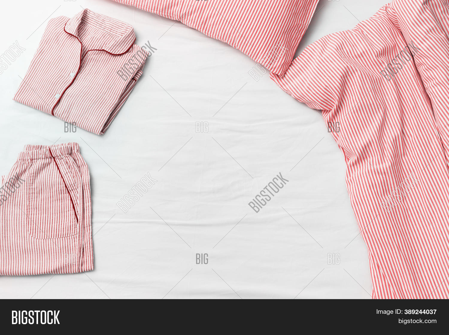 Pink Pajamas Folded Image & Photo (Free Trial) | Bigstock