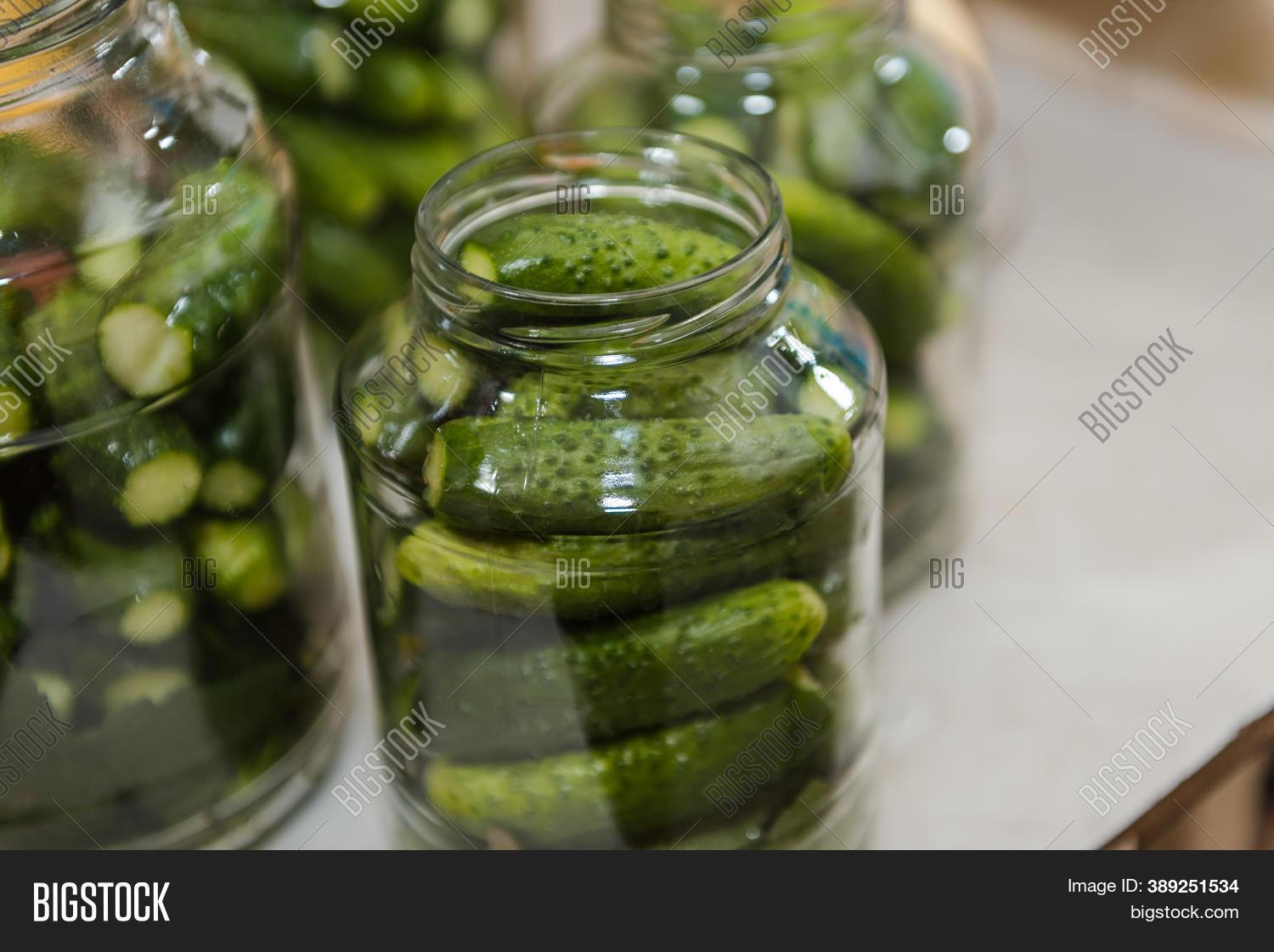Cucumbers Jar. Pickle Image & Photo (Free Trial) | Bigstock