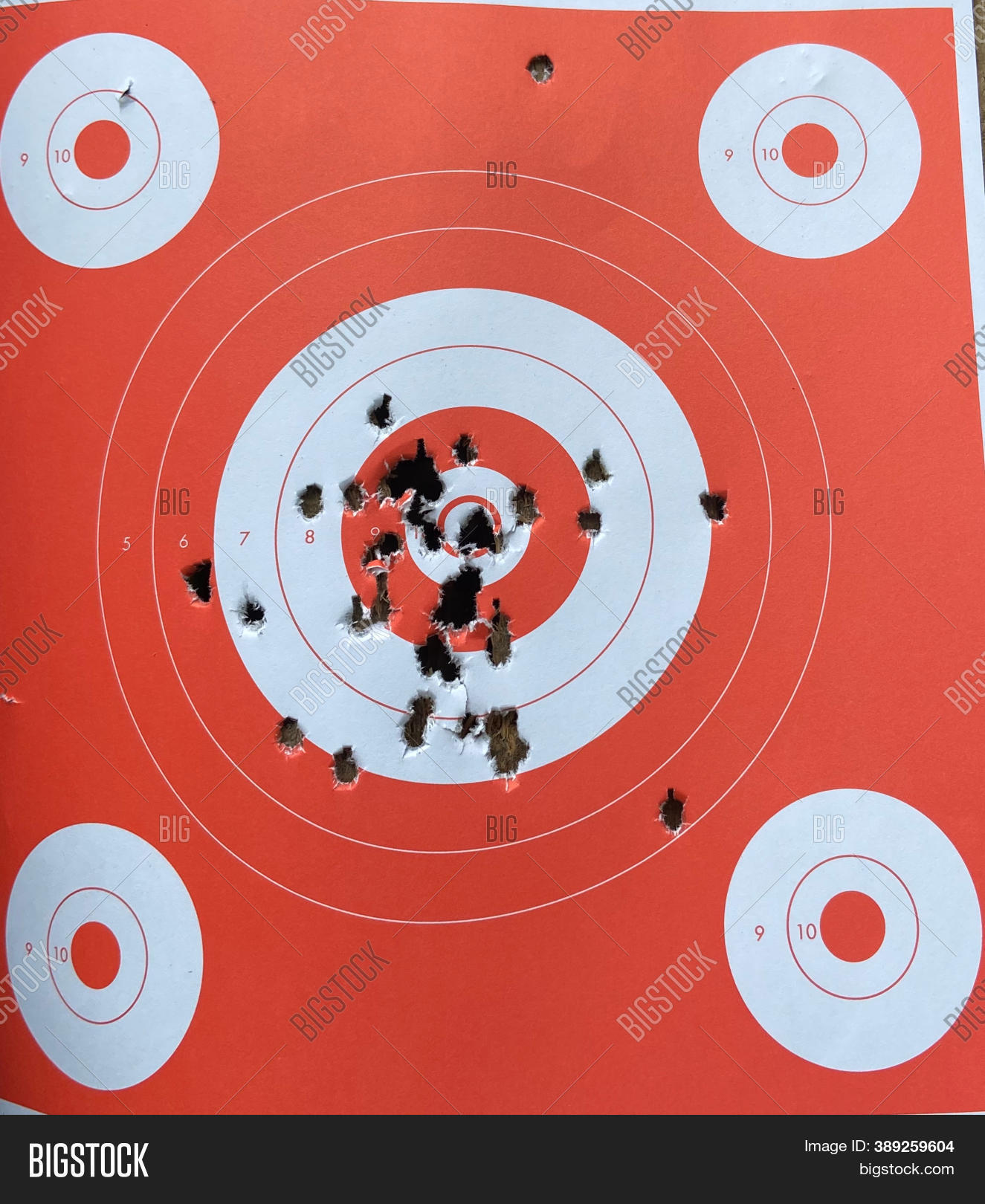 Gun Target Several Image & Photo (Free Trial) | Bigstock