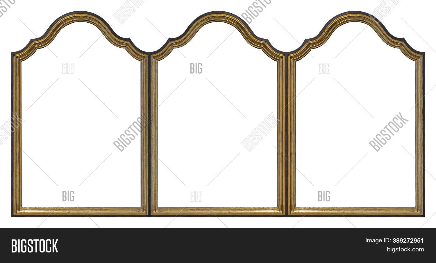 Triple Gothic Golden Image & Photo (Free Trial) | Bigstock