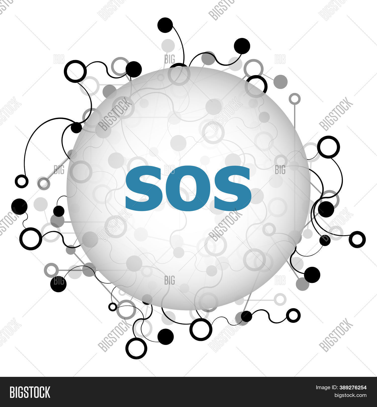 Text Sos. Social Image & Photo (Free Trial) | Bigstock