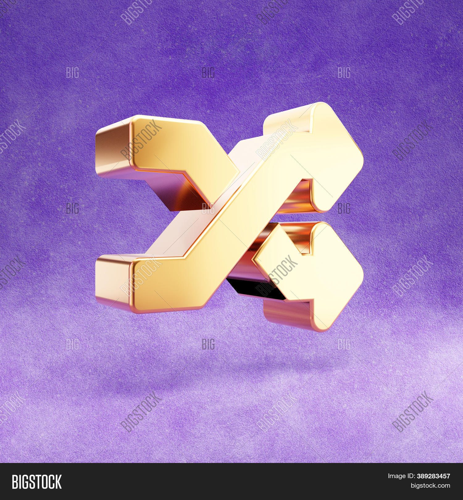 Random Icon. Gold Image & Photo (Free Trial) | Bigstock