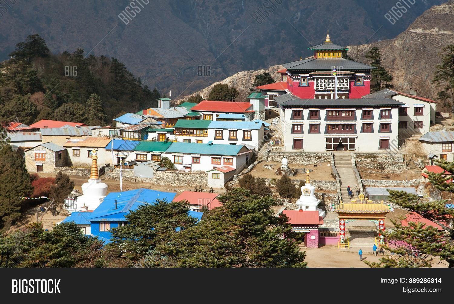 Tengboche Monastery, Image & Photo (Free Trial) | Bigstock