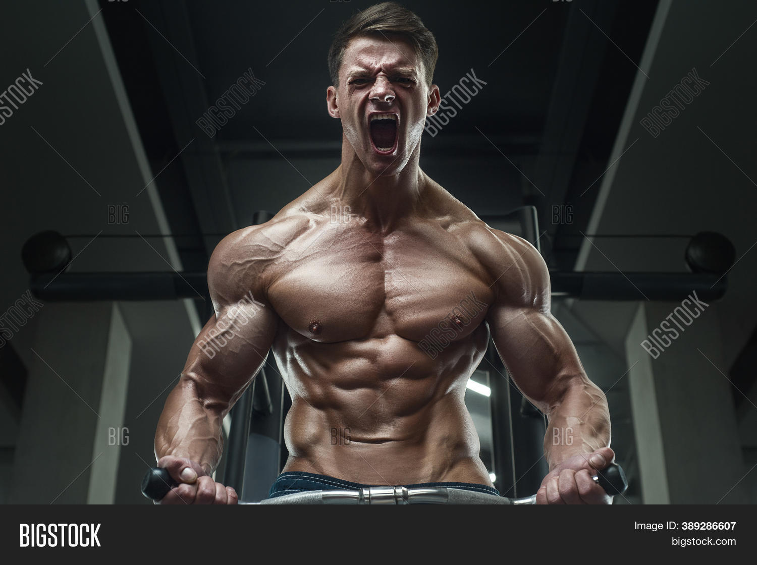 Bodybuilder Strong Man Image & Photo (Free Trial) | Bigstock