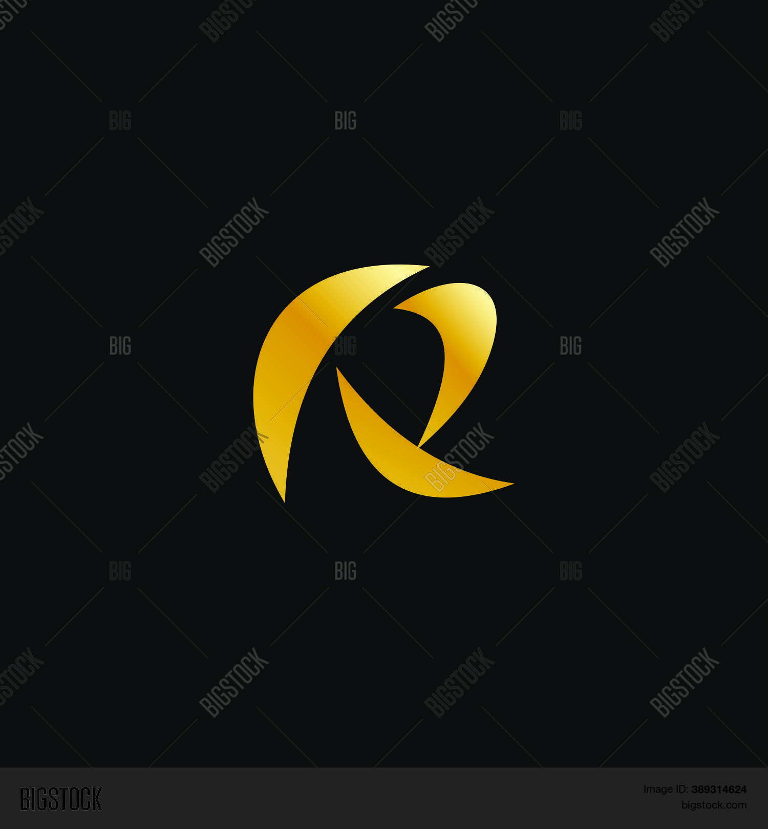 Letter R Logo Icon Vector & Photo (Free Trial) | Bigstock