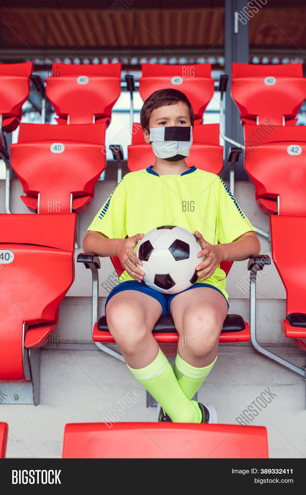 Lonely Boy Football Image & Photo (Free Trial) | Bigstock
