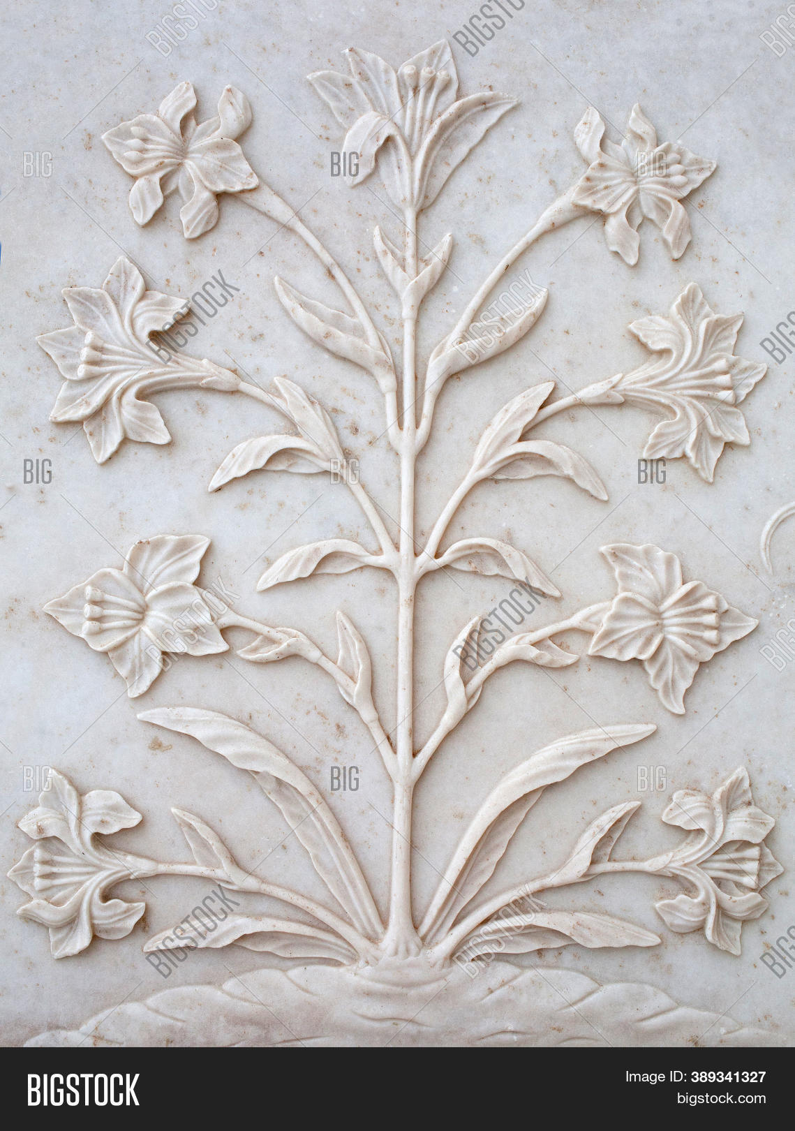 Marble Flowers Bas- Image & Photo (Free Trial) | Bigstock