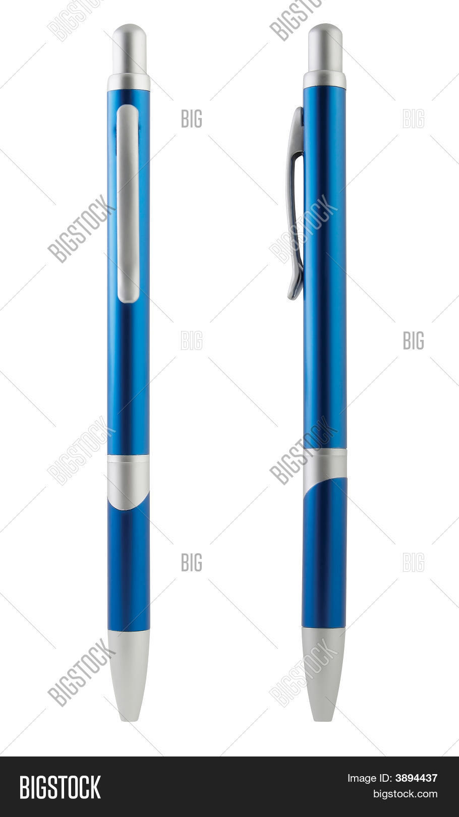 Two Blue Pencil Image & Photo (Free Trial) | Bigstock