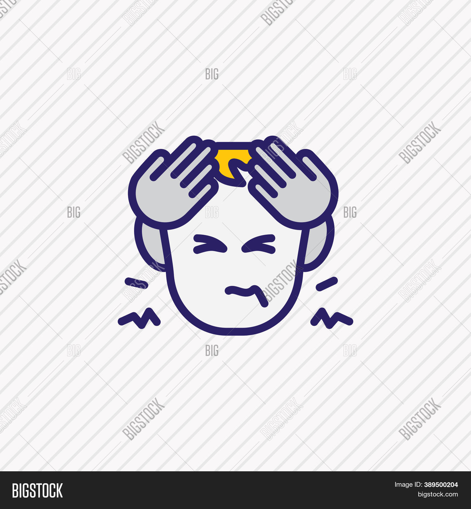 Illustration Hungover Image & Photo (Free Trial) | Bigstock