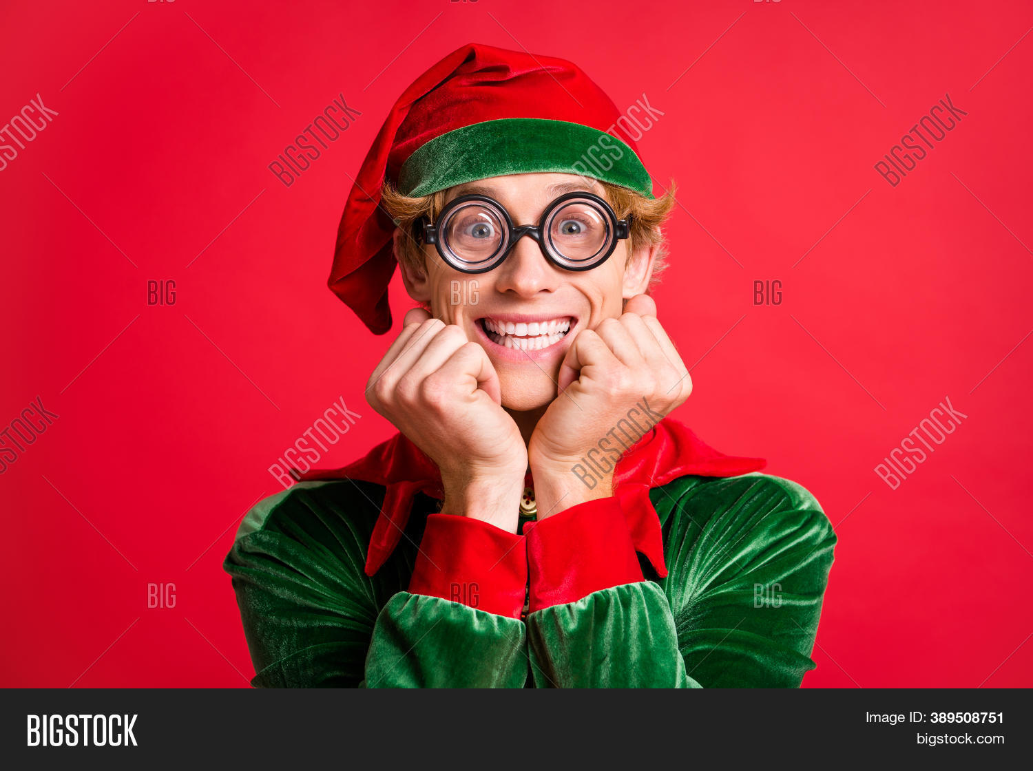 Portrait Funky Elf Guy Image & Photo (Free Trial) | Bigstock