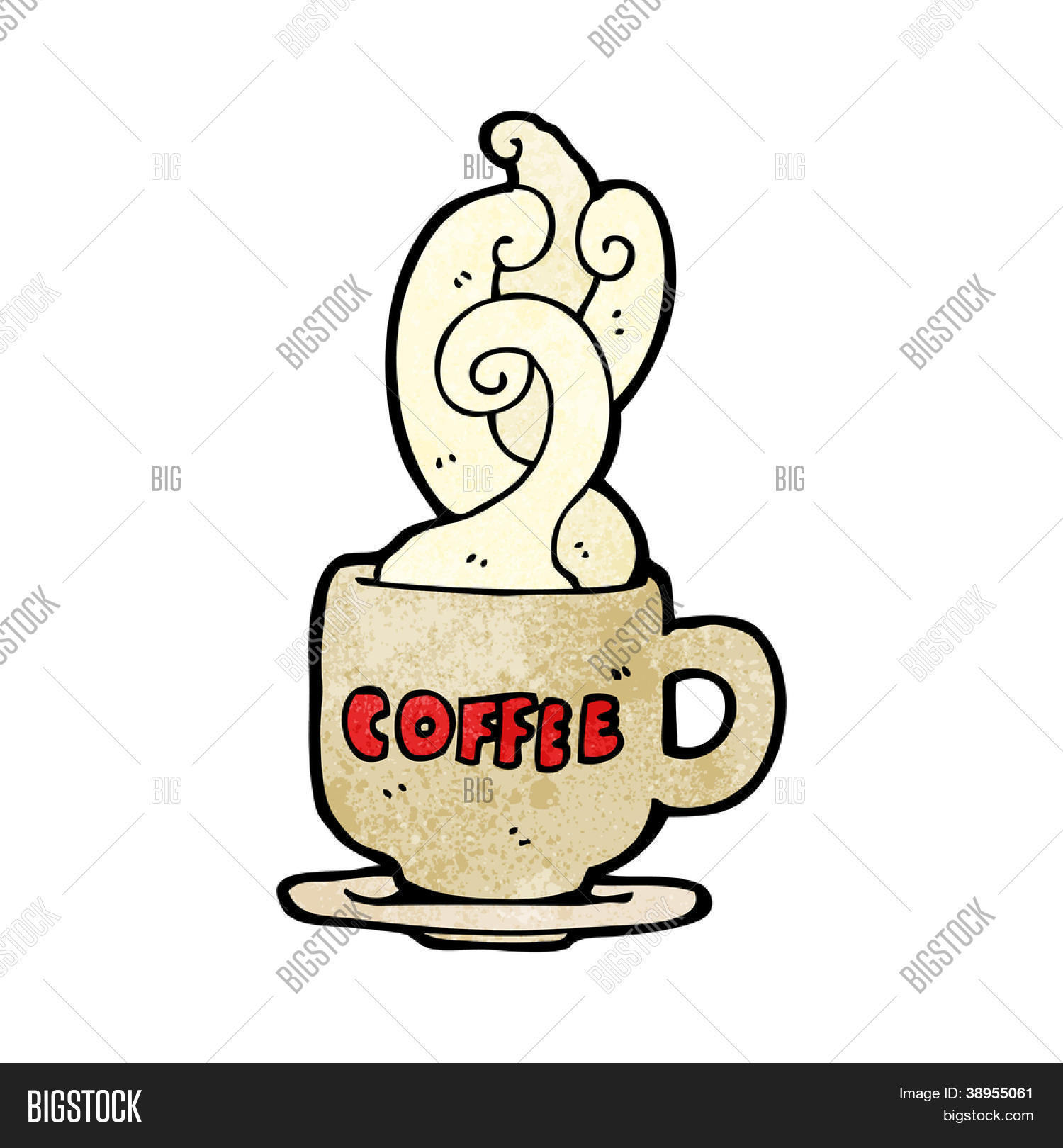 Steaming Coffee Cup Vector & Photo (Free Trial) | Bigstock