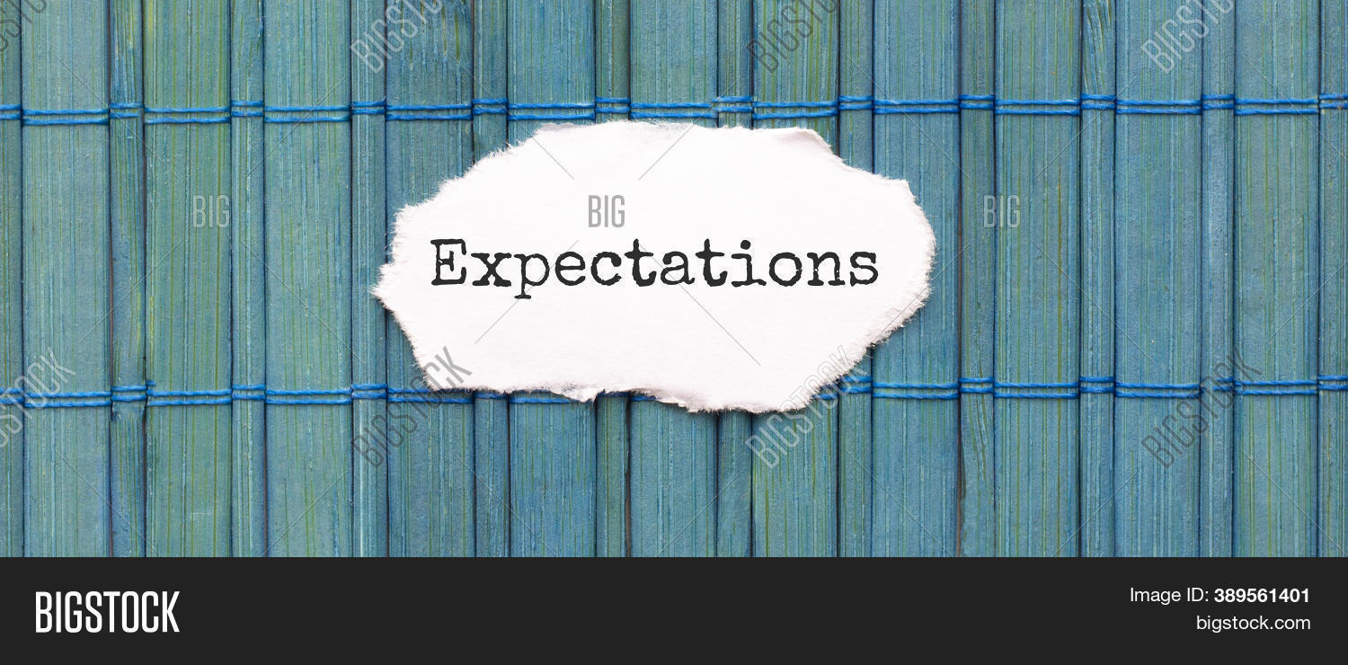 Expectations Text On Image & Photo (Free Trial) | Bigstock