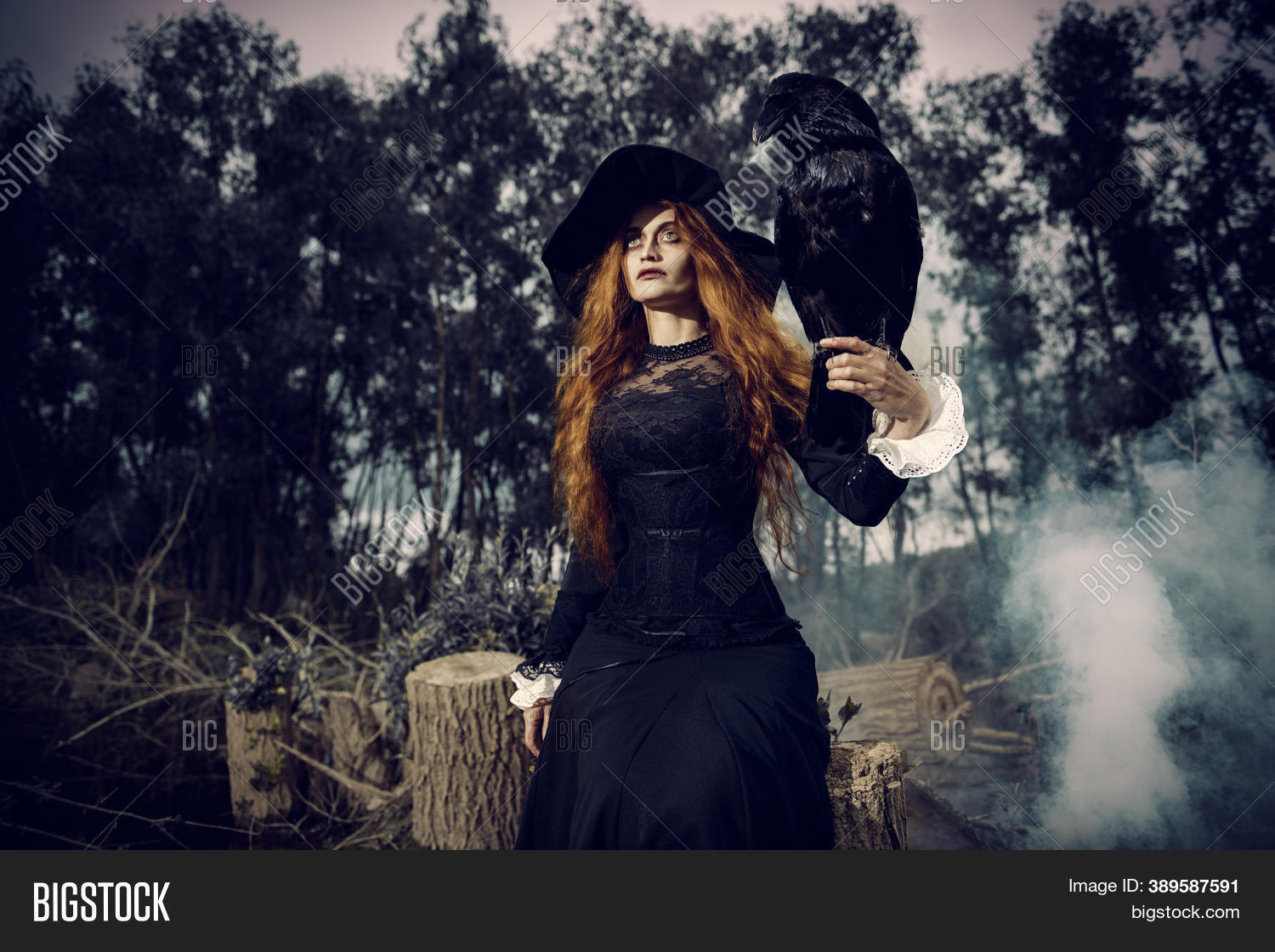 Portrait Angry Witch Image & Photo (Free Trial) | Bigstock