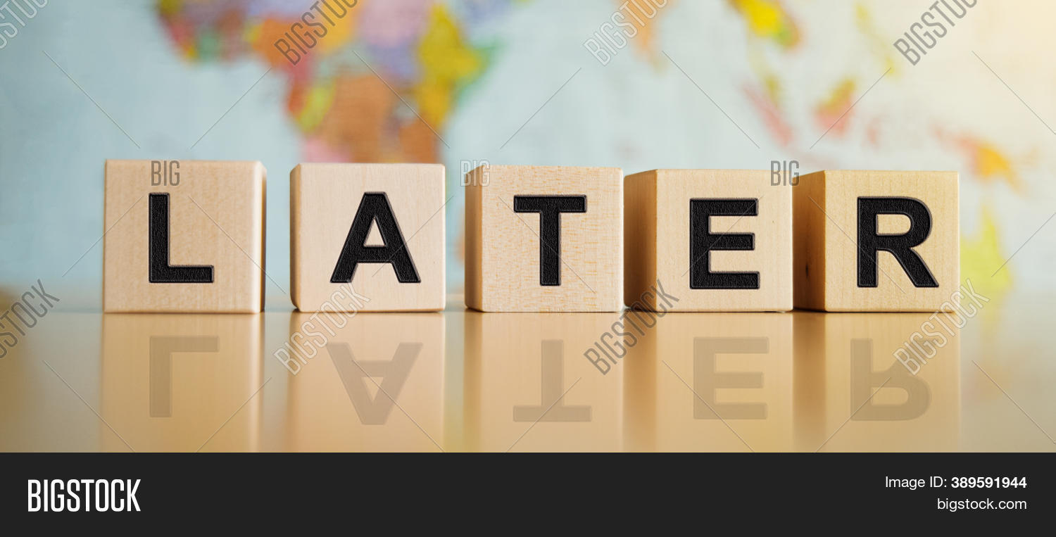 Word Later Written On Image & Photo (Free Trial) | Bigstock