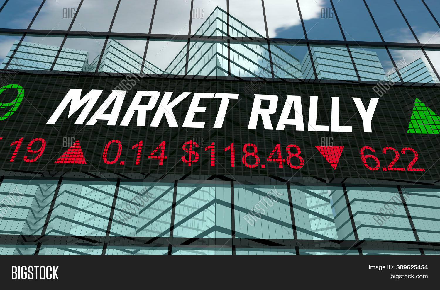 Market Rally Wall Image & Photo (Free Trial) | Bigstock