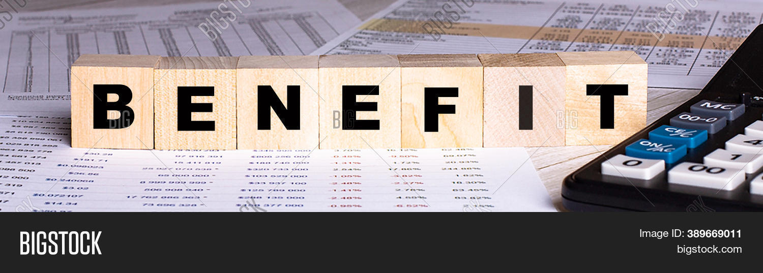 Word Benefit Written Image & Photo (Free Trial) | Bigstock