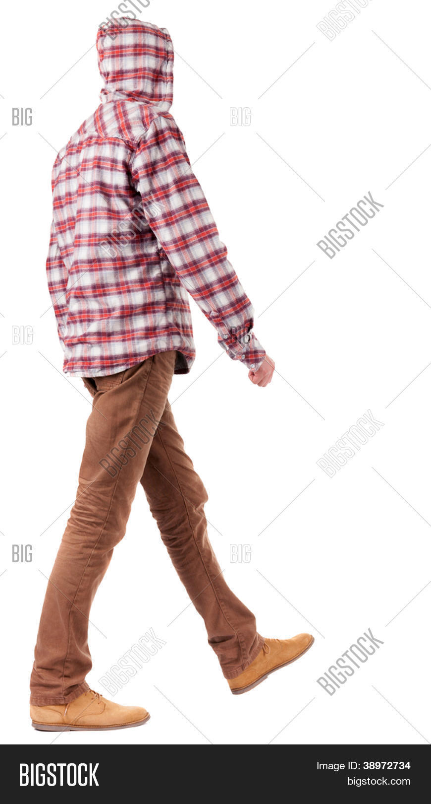 Back View Going Guy Image & Photo (Free Trial) | Bigstock