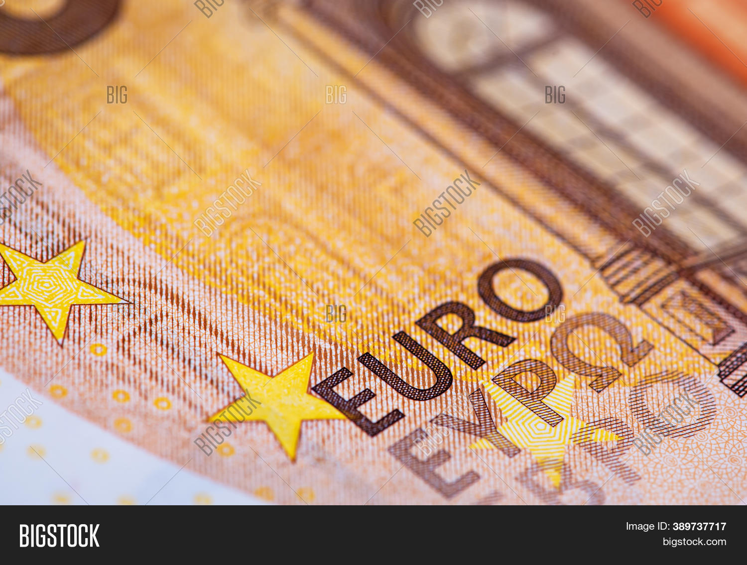 Euro Bills Print Image & Photo (Free Trial) | Bigstock