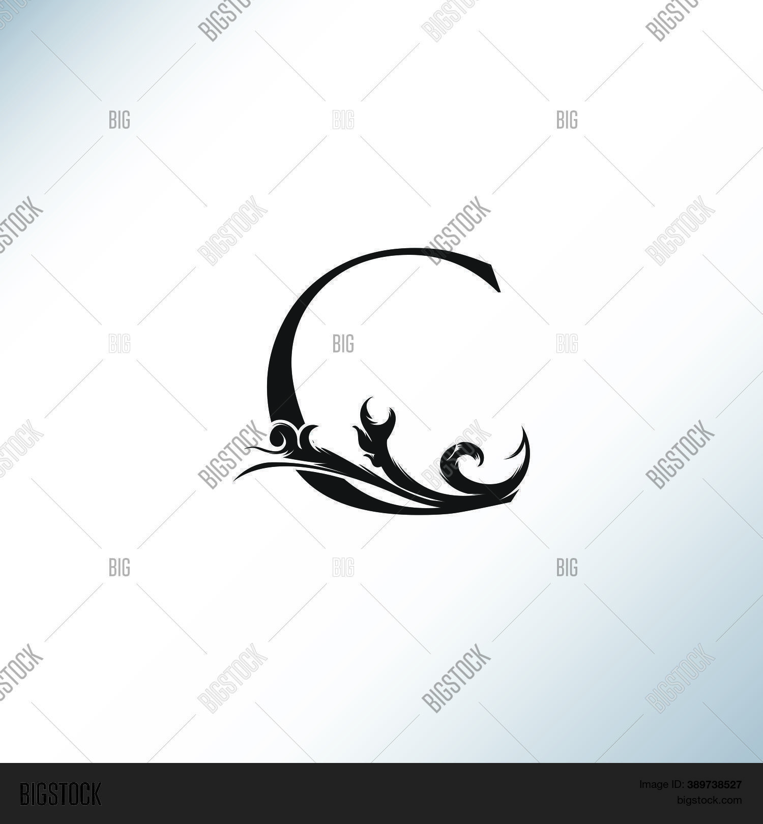 Art Deco Luxury C Vector & Photo (Free Trial) | Bigstock