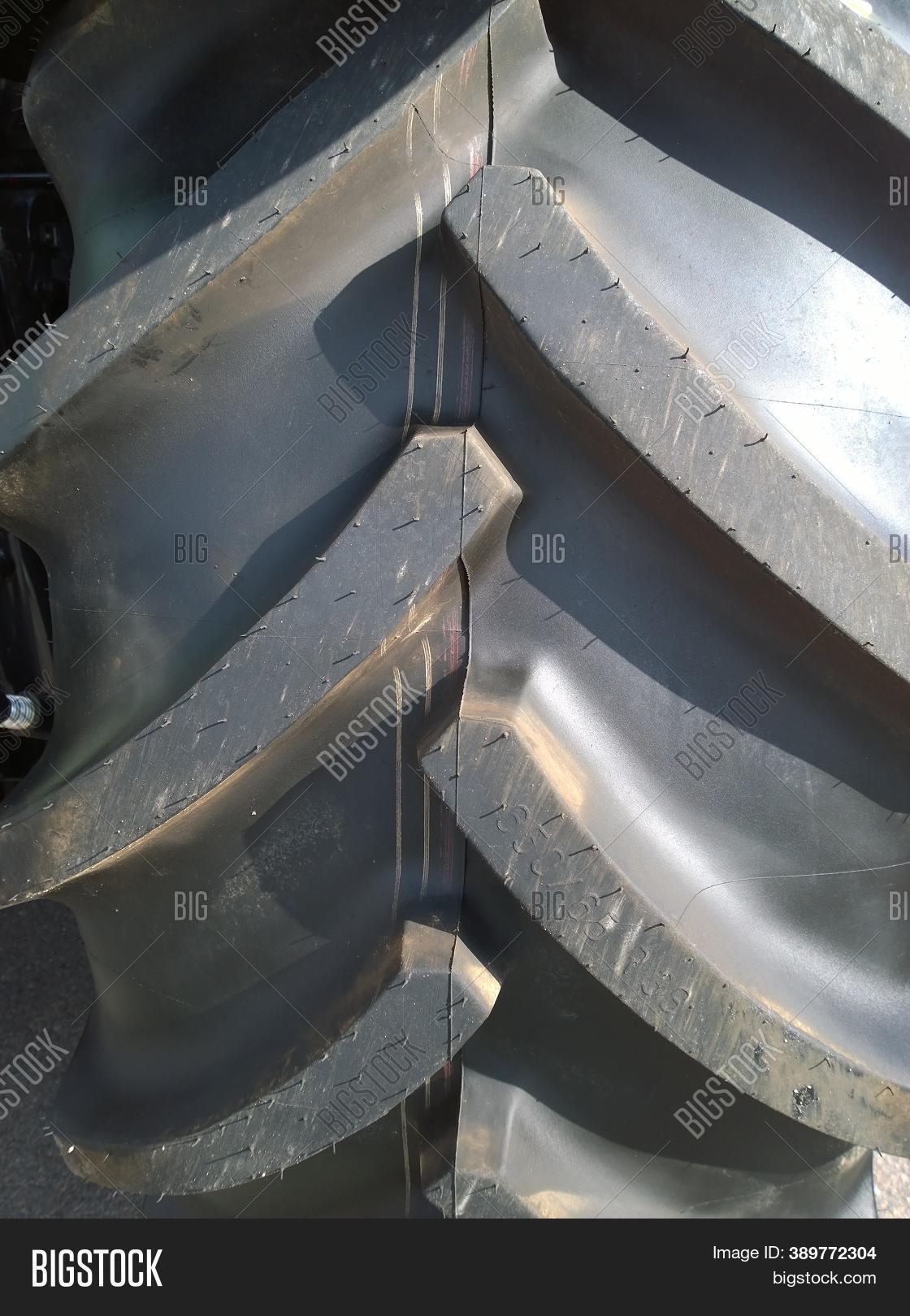Tractor Tire Tread Image & Photo (Free Trial) | Bigstock