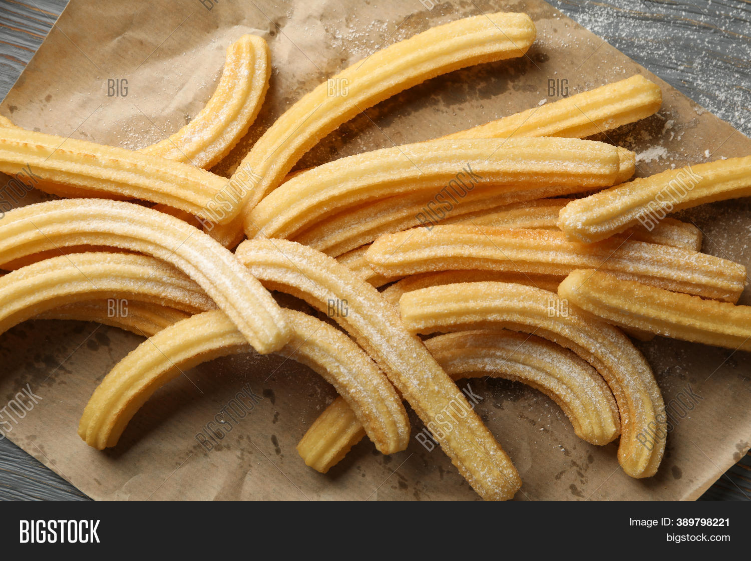 Baking Paper Churros Image & Photo (Free Trial) | Bigstock