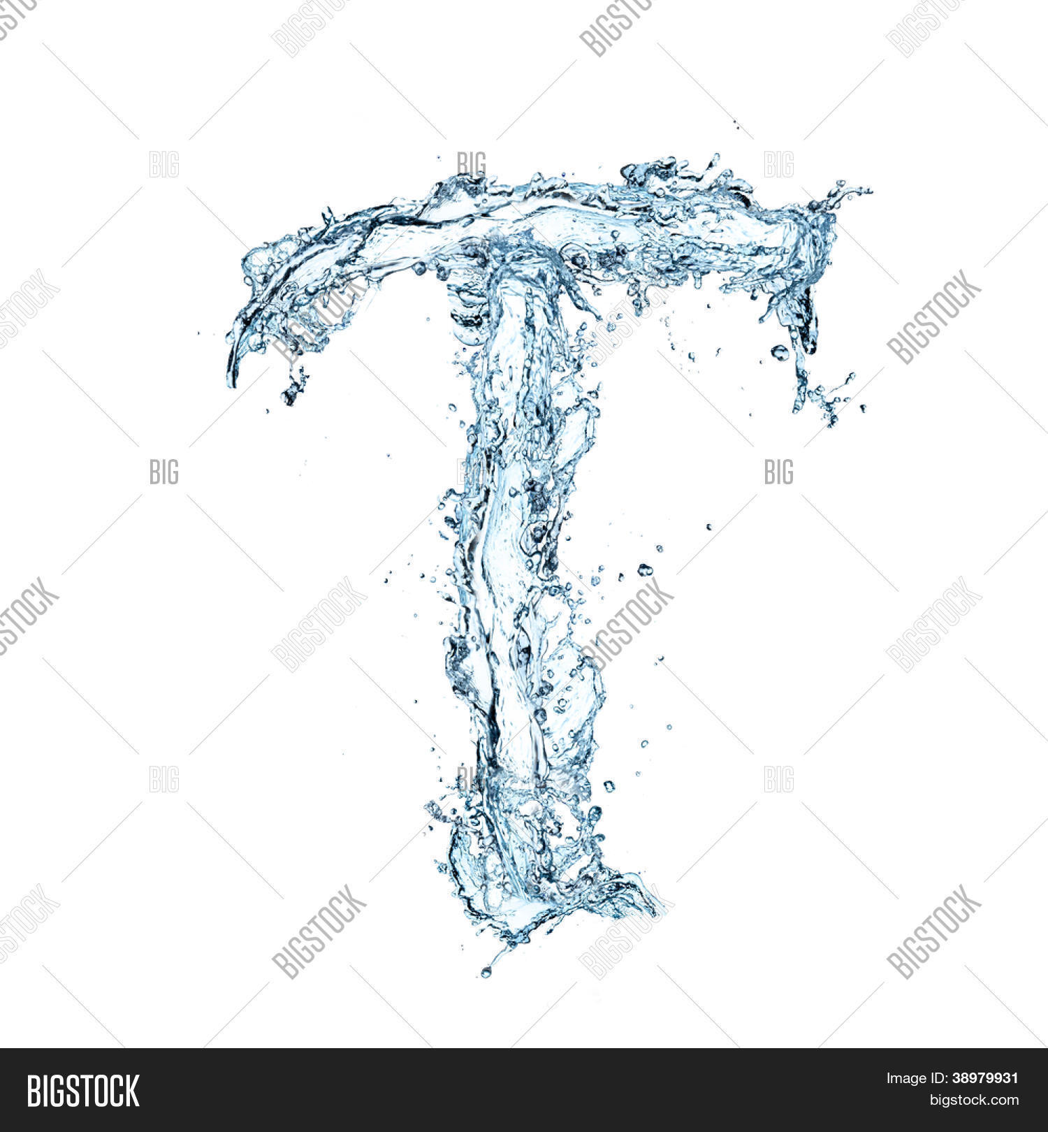 Letter Water Alphabet Image & Photo (Free Trial) | Bigstock