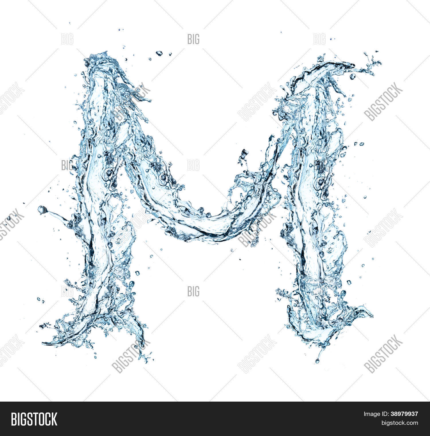 Letter Water Alphabet Image & Photo (Free Trial) | Bigstock