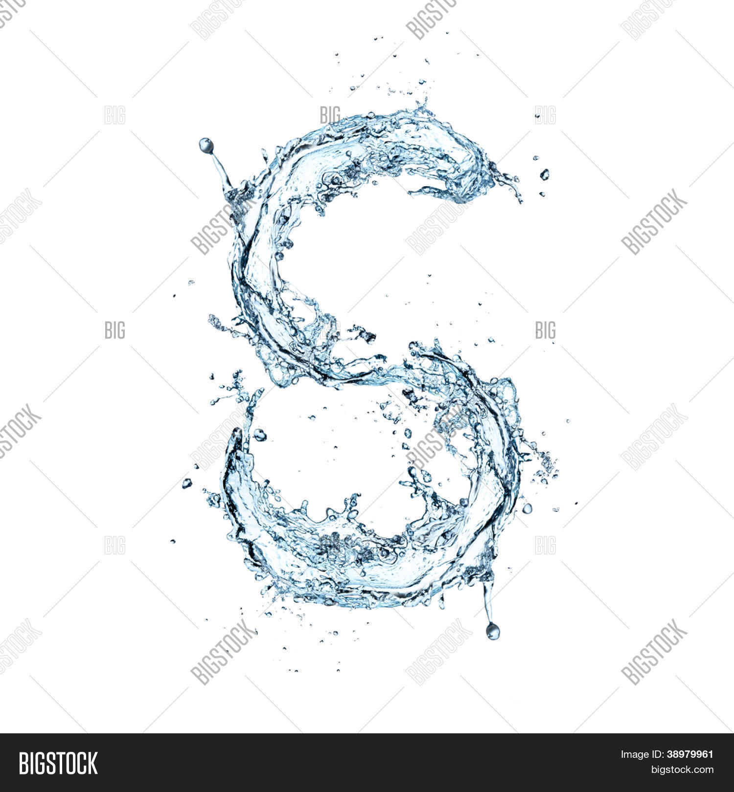 Letter Water Alphabet Image & Photo (Free Trial) | Bigstock