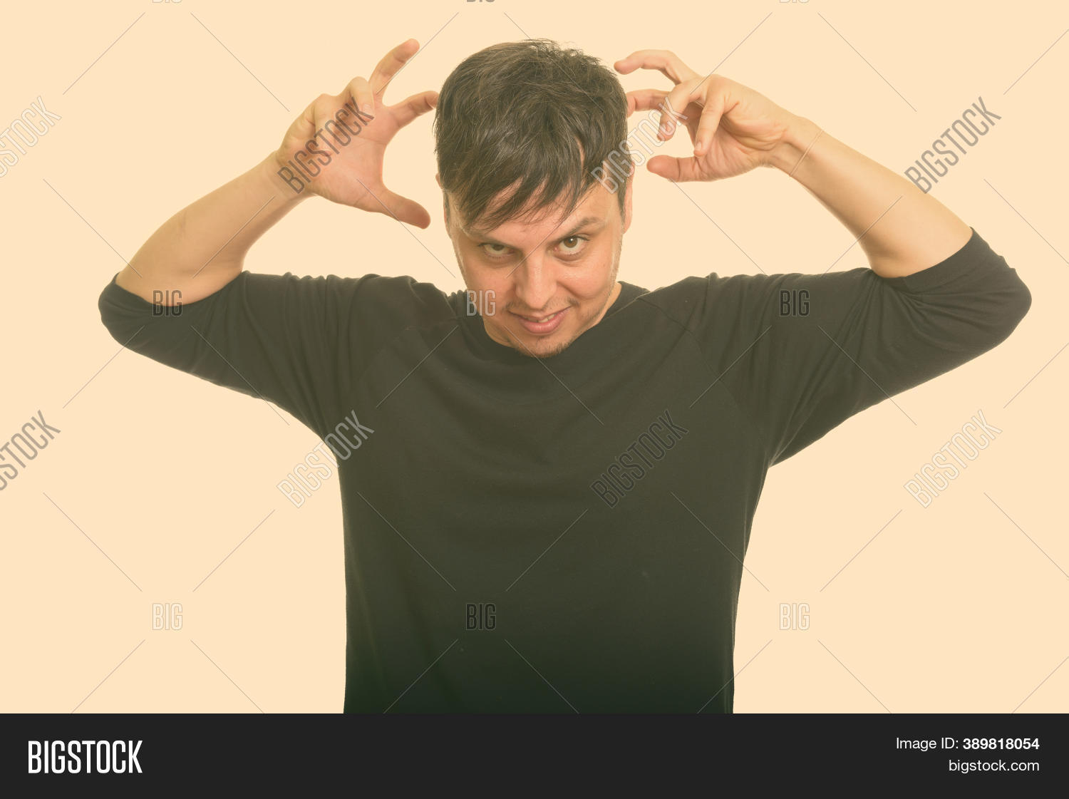 Studio Shot Crazy Image & Photo (Free Trial) | Bigstock