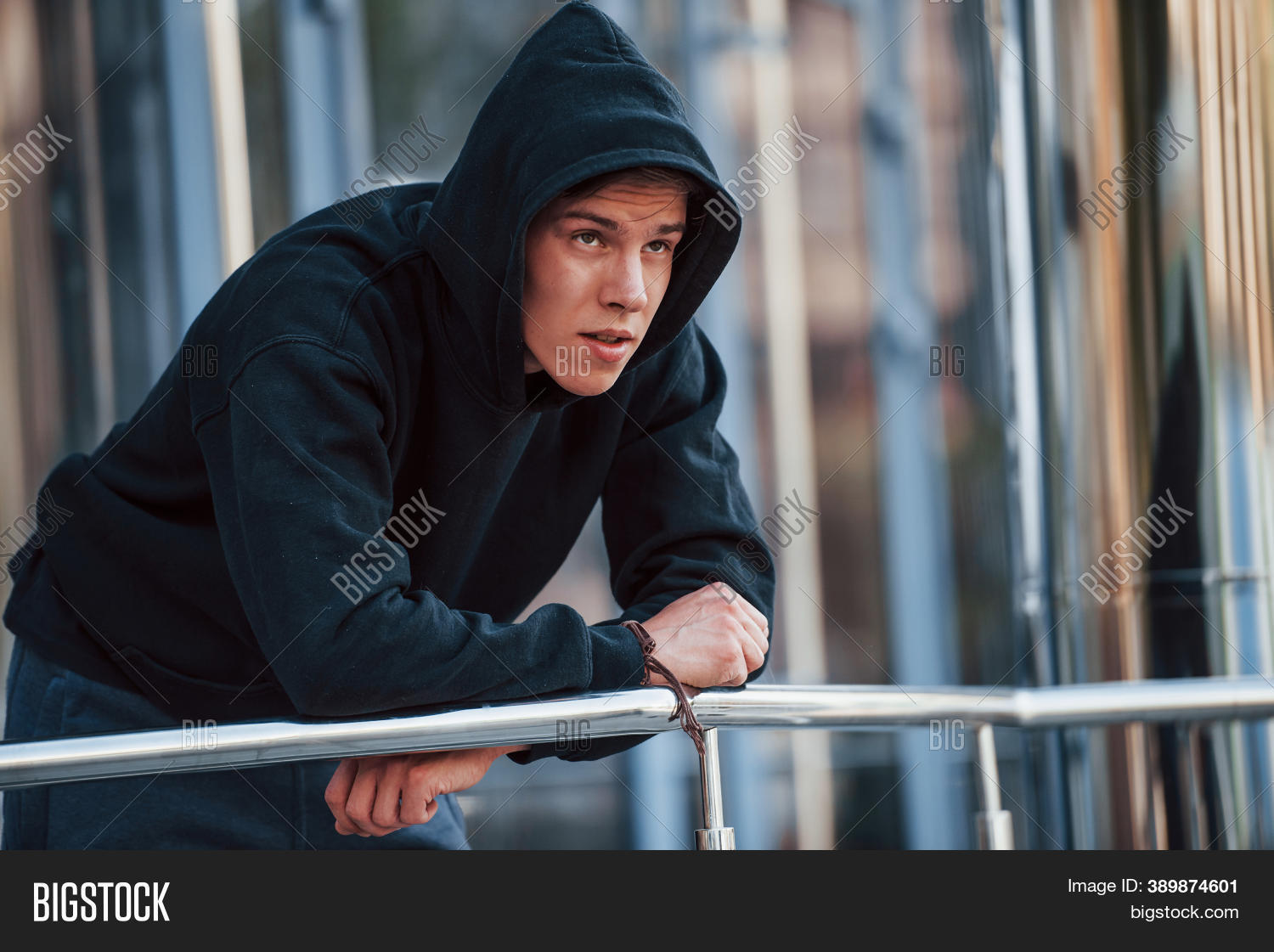 Hood On Head. Portrait Image & Photo (Free Trial) | Bigstock