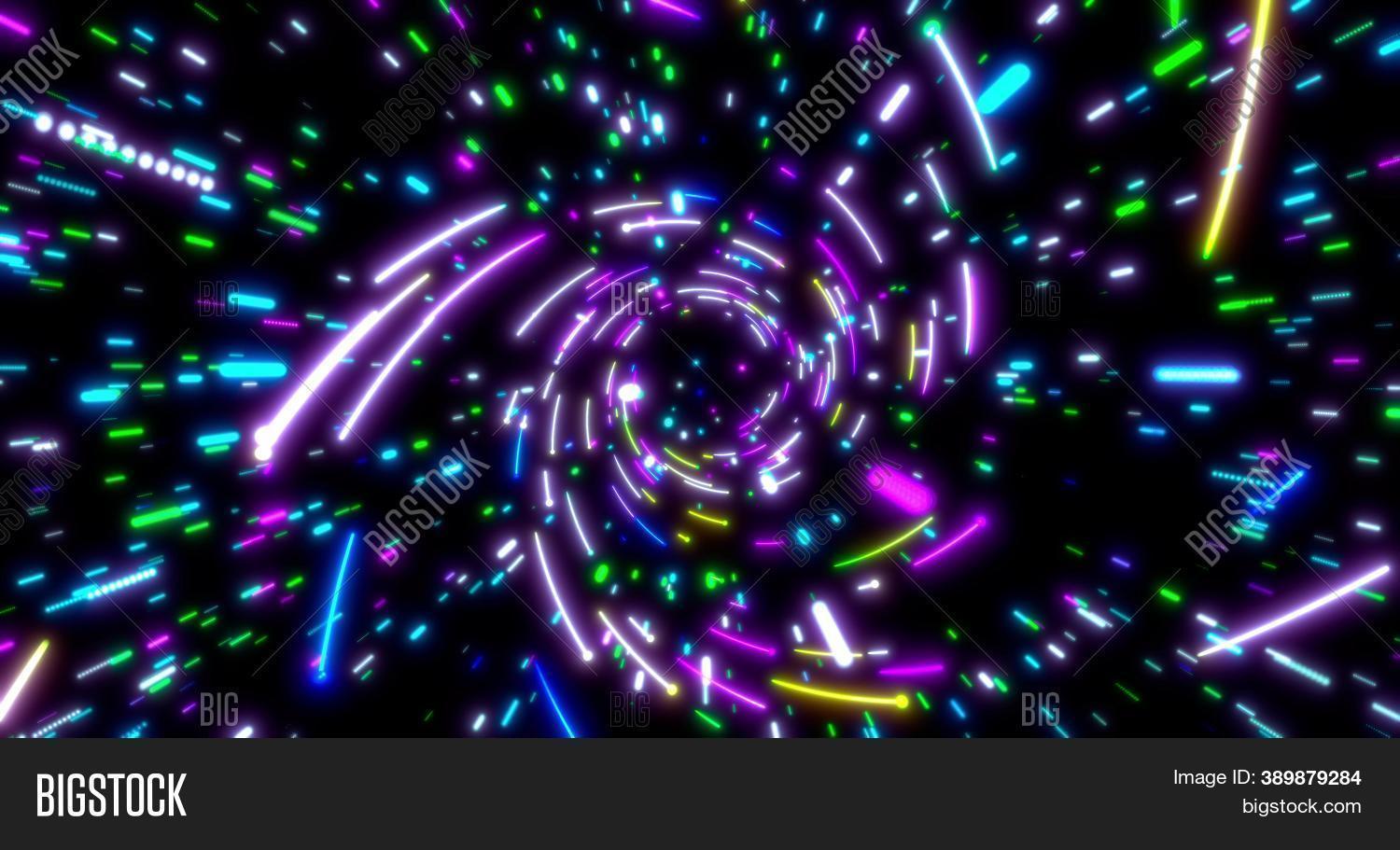 Glowing Neon Lines Image & Photo (Free Trial) | Bigstock