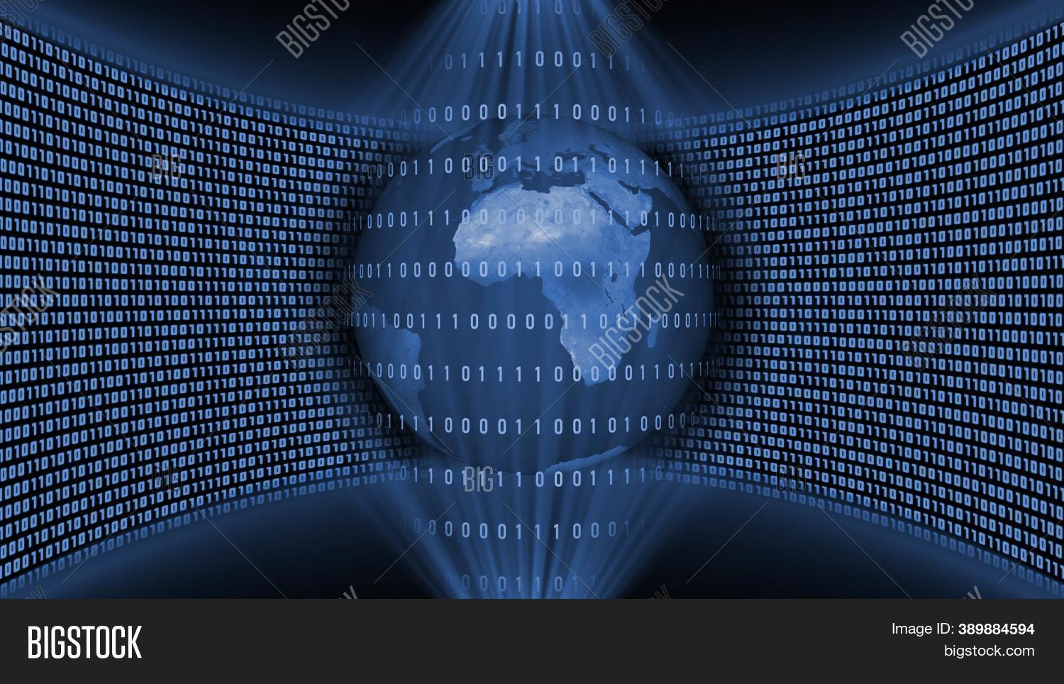 Abstract Data Flow Image And Photo Free Trial Bigstock
