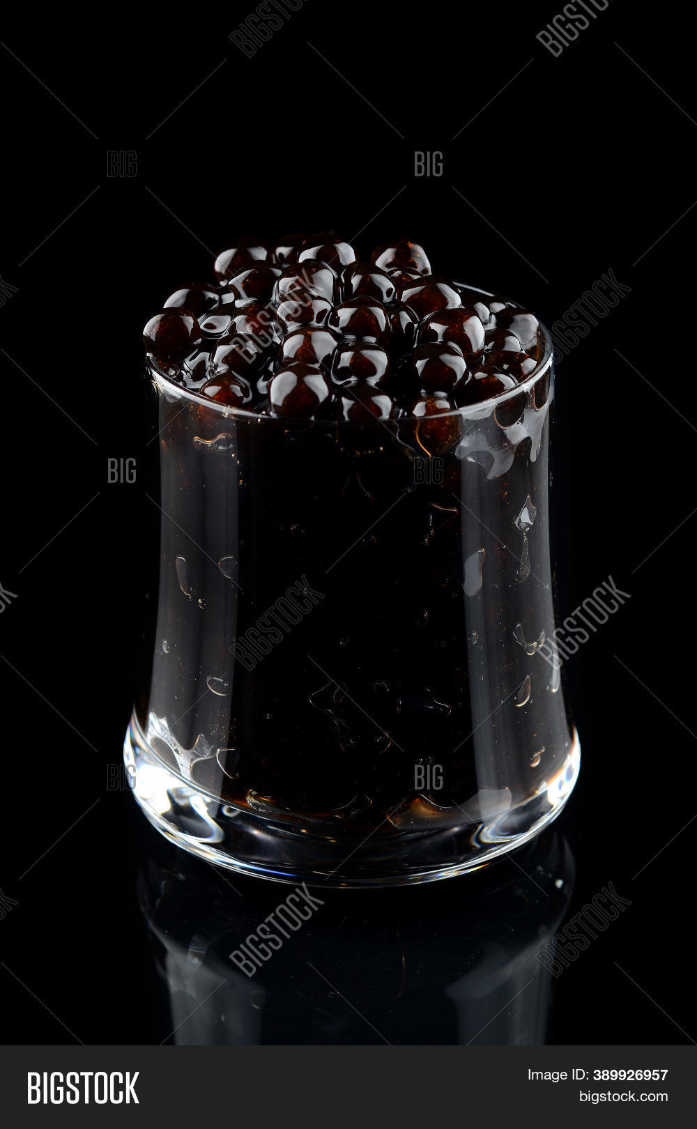 Black Tapioca Pearls Image & Photo (Free Trial) | Bigstock
