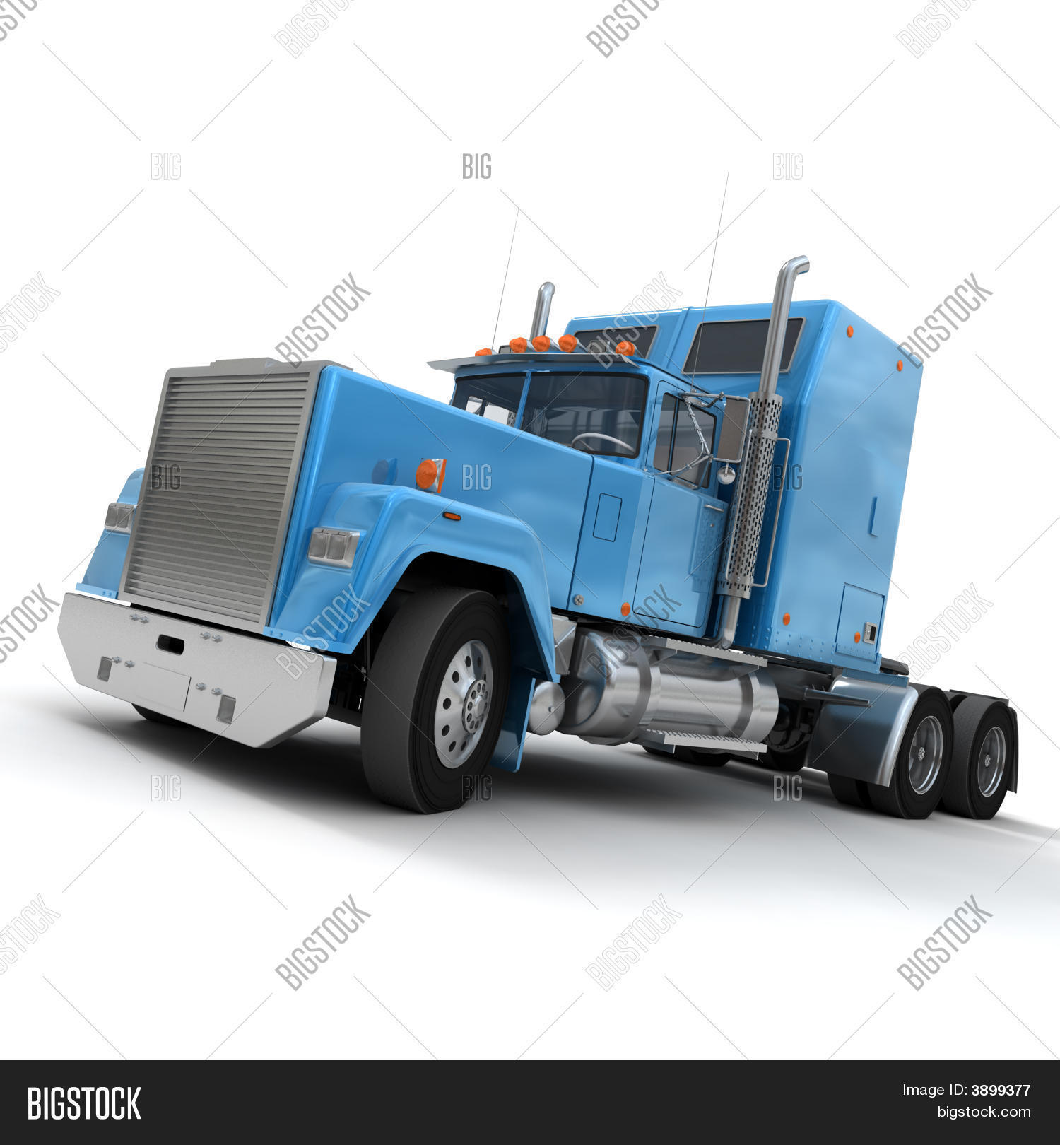 Blue American Trailer Image & Photo (Free Trial) | Bigstock