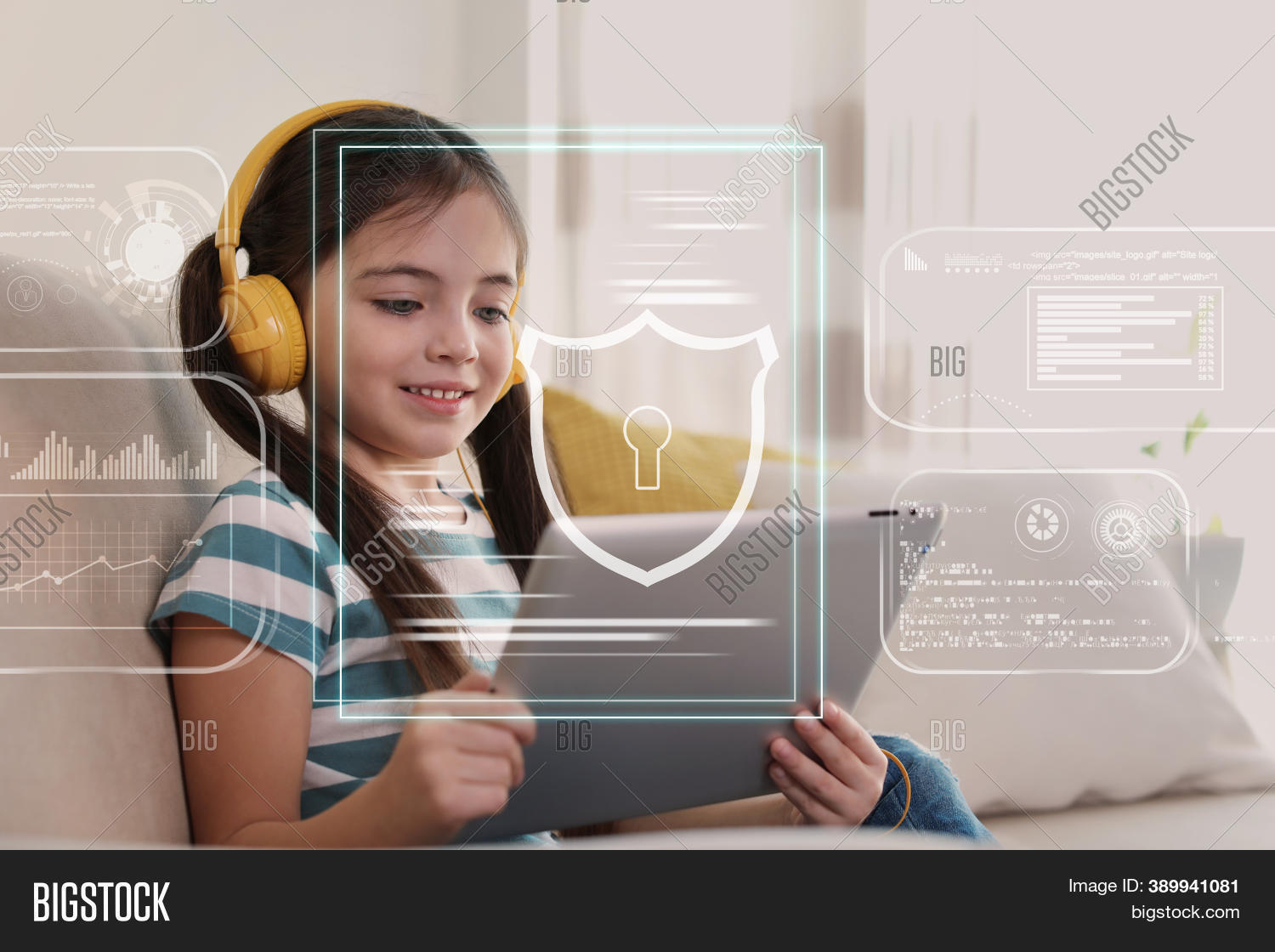 Child Safety Online. Image & Photo (Free Trial) | Bigstock