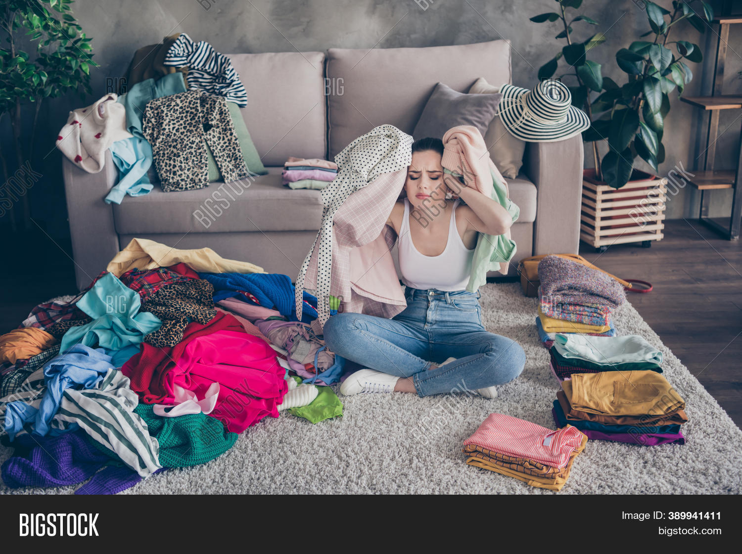 Photo Pretty Stressed Image & Photo (Free Trial) | Bigstock