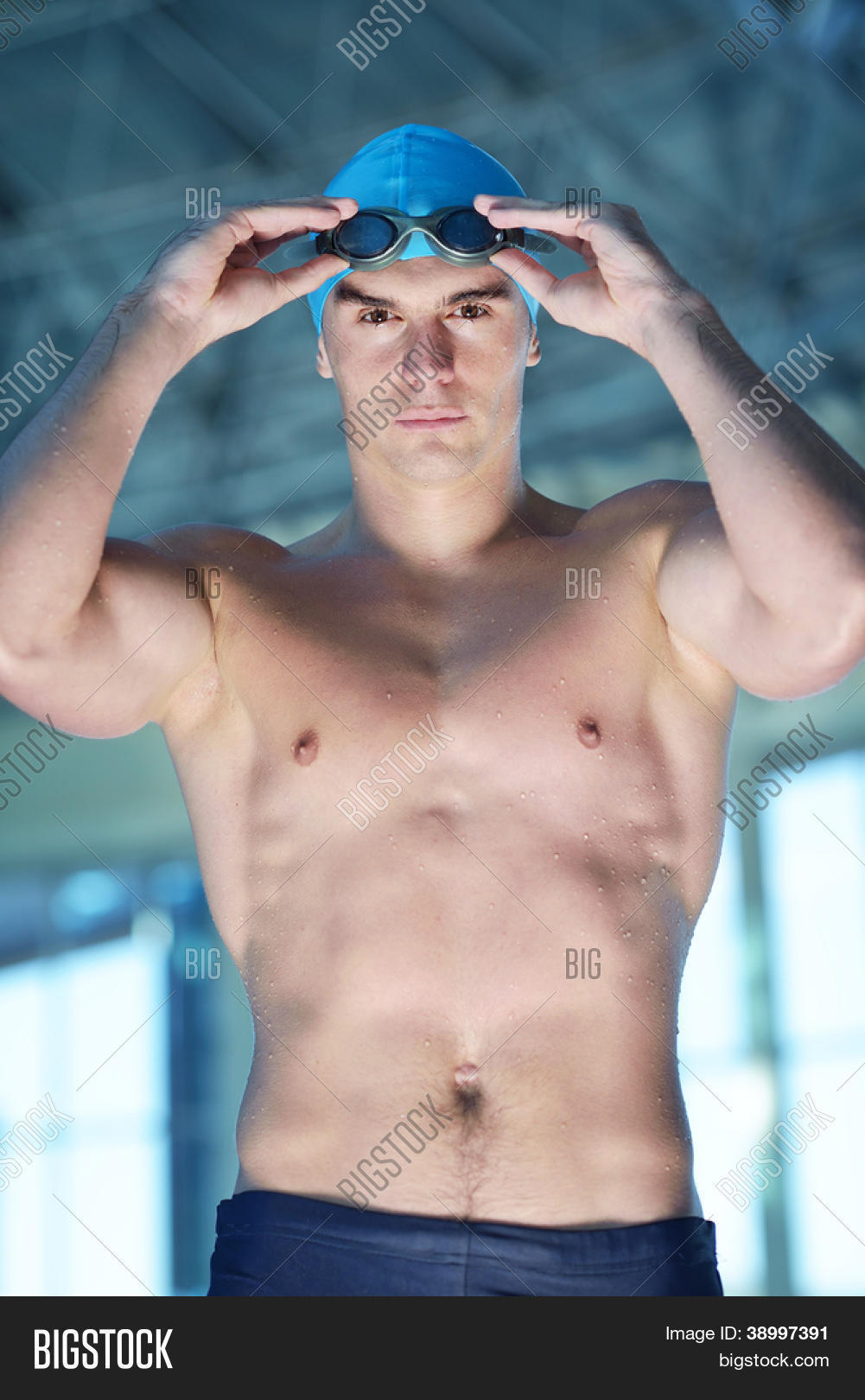 Happy Muscular Swimmer Image & Photo (Free Trial) | Bigstock
