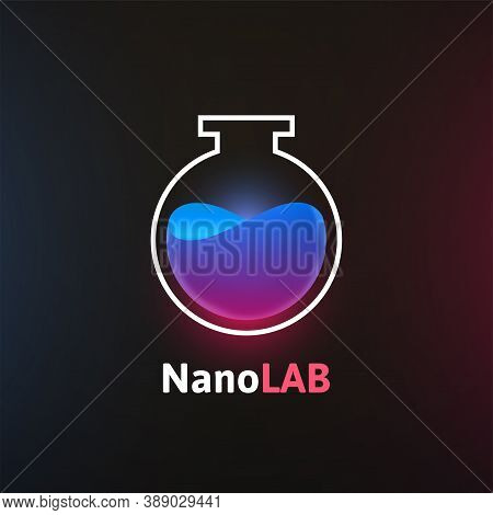 Nano Lab Logo Vector & Photo (Free Trial) | Bigstock