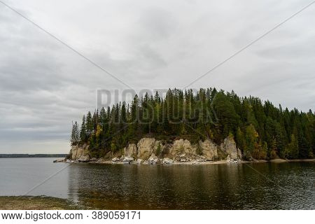 Mountain Rock By Water Image & Photo (Free Trial) | Bigstock