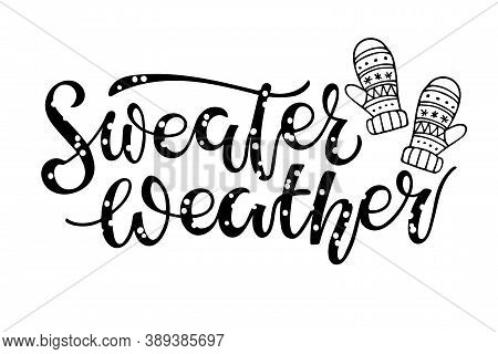 Sweater Weather Vector & Photo (Free Trial) | Bigstock