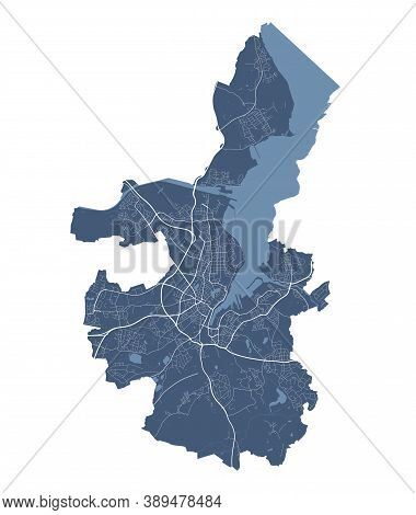 Kiel Map. Detailed Vector & Photo (Free Trial) | Bigstock