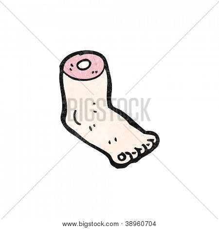 Cartoon Severed Foot Vector & Photo (Free Trial) | Bigstock