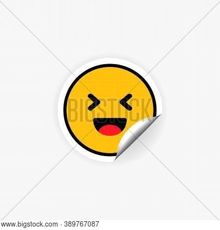 Laughing Emoji Vector & Photo (Free Trial) | Bigstock