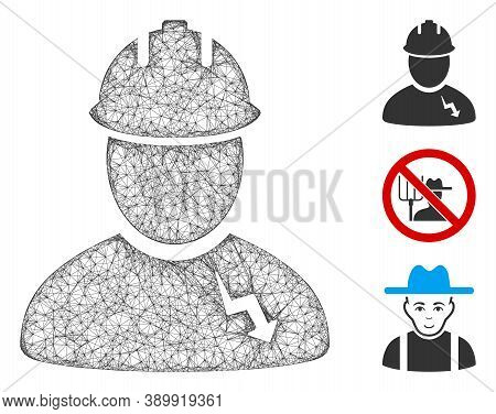 Mesh Electrician Vector & Photo (Free Trial) | Bigstock